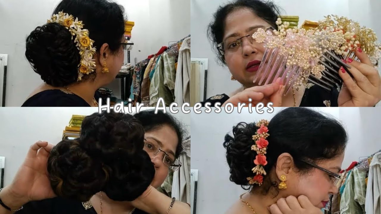 Beautiful Hair Accessories | Preet Collection - YouTube