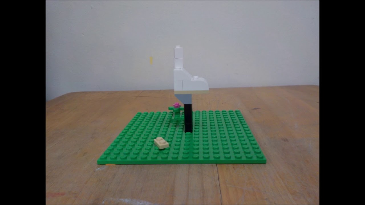 How to make a Heron and a Lego Person Stop Motion - YouTube