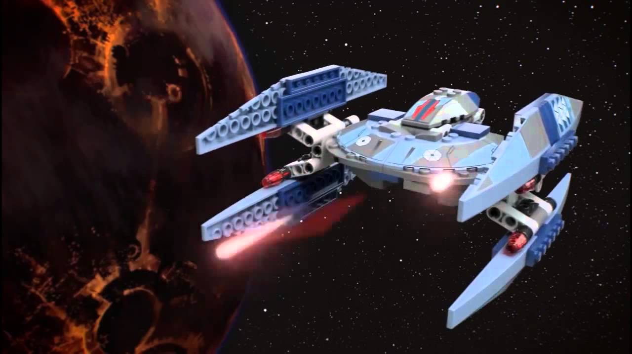 LEGO 75041 Vultur droid 3D - YouTube