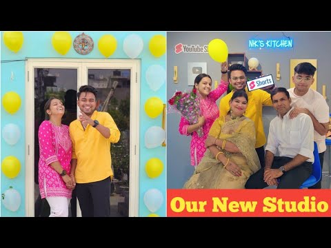 Nik's Kitchen Studio Tour | Welcome To Our New Studio🏠 | @NikshriVlogs ...