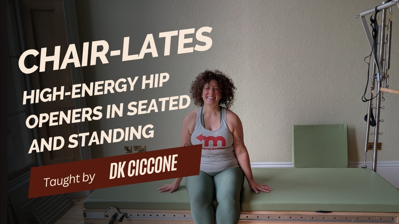 Chair-Lates: High Energy Hip Openers - YouTube