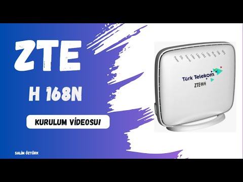 ZTE H168N Modem Nasıl Kurulur? Bilgisayar ve Telefon ile Kolay Anlatım ...