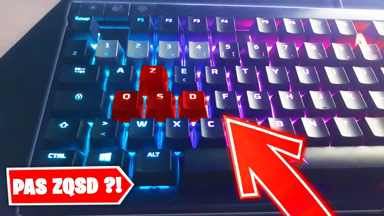JE NE JOUE PAS AVEC ZQSD ?! 😏 - YouTube