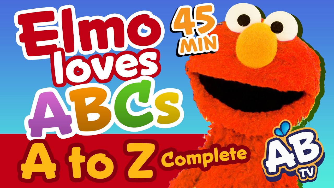 Elmo loves ABCs A to Z (Complete with ABC songs) - YouTube