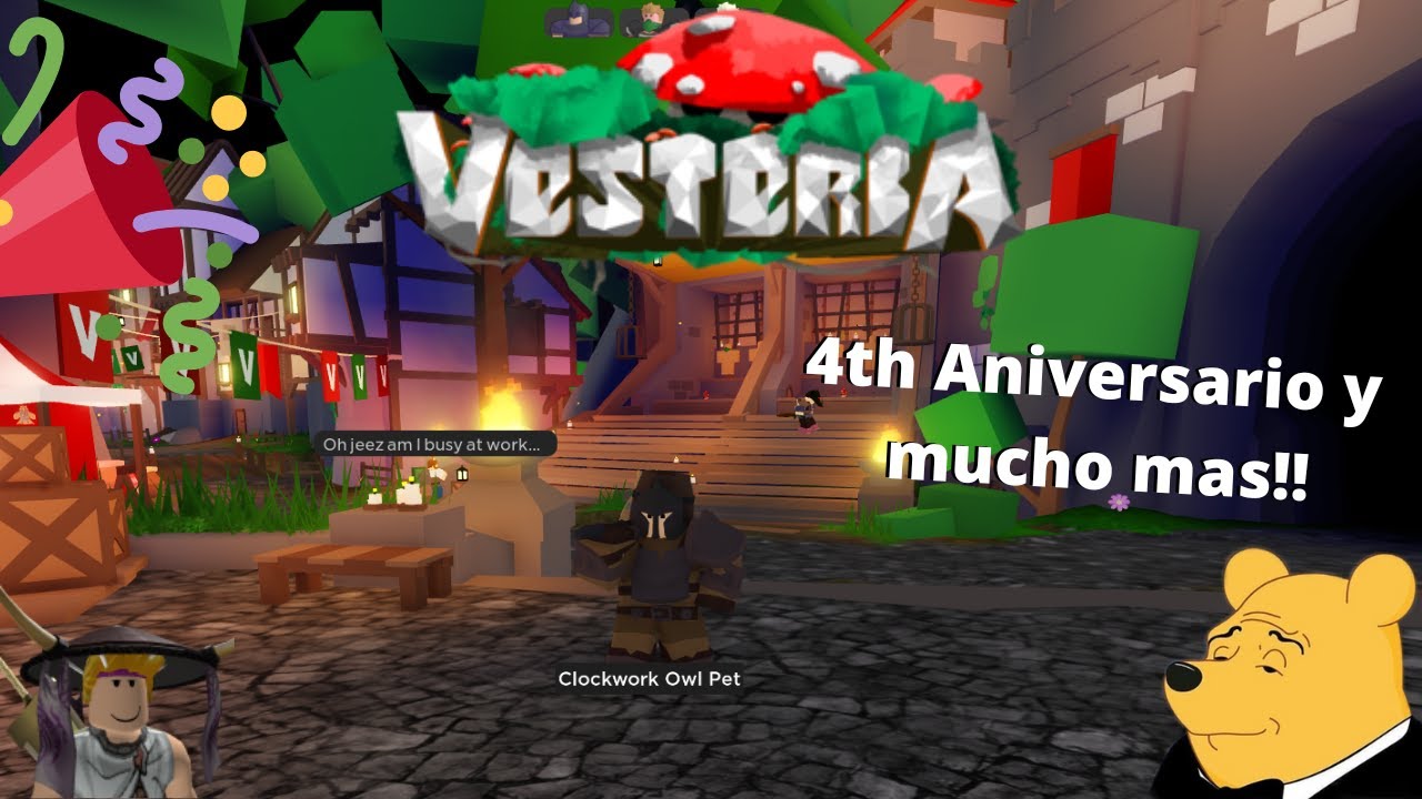 Vesteria 4th Aniversario y mucho mas! - YouTube