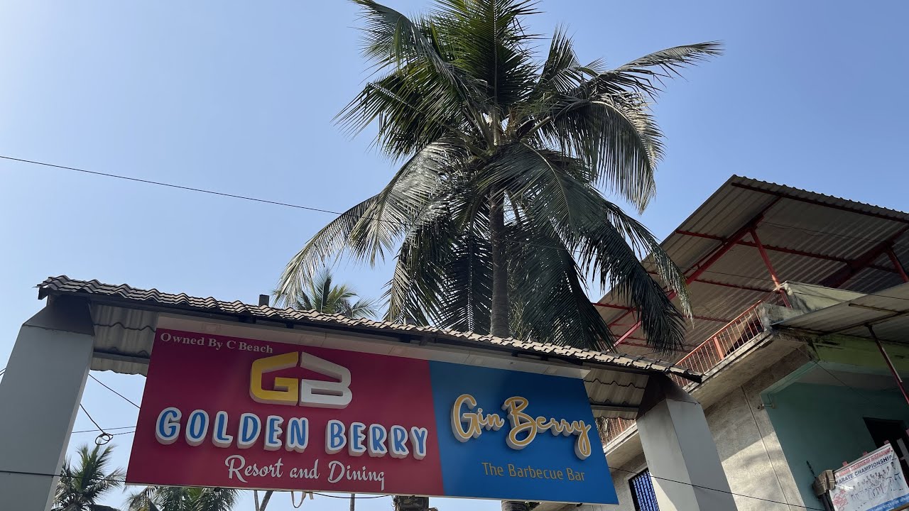 Weekend Trip-Golden Berry resort, Arnala Beach, Virar - YouTube