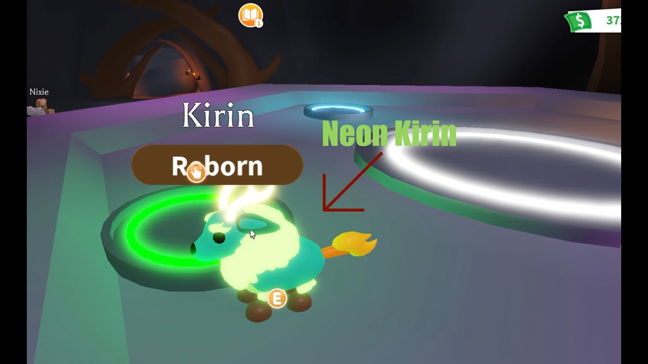 Roblox Adopt me NEON KIRIN - YouTube