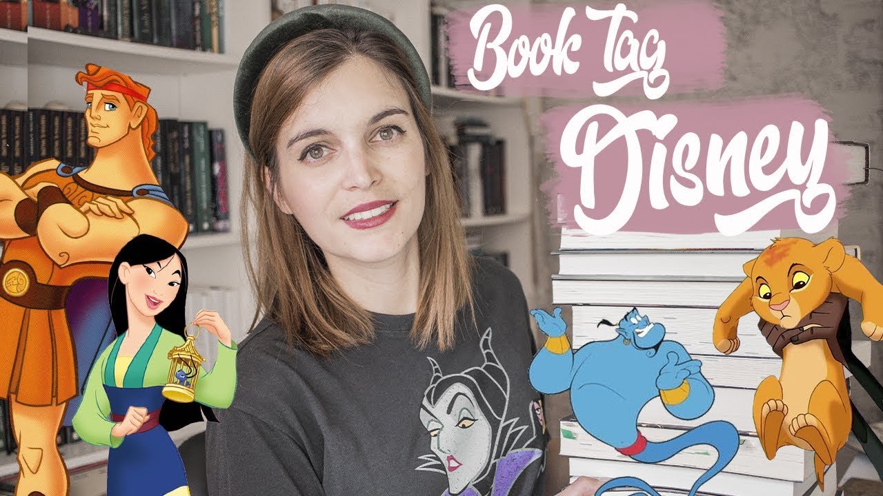 DISNEY BOOK TAG | Personajes y películas Disney - YouTube
