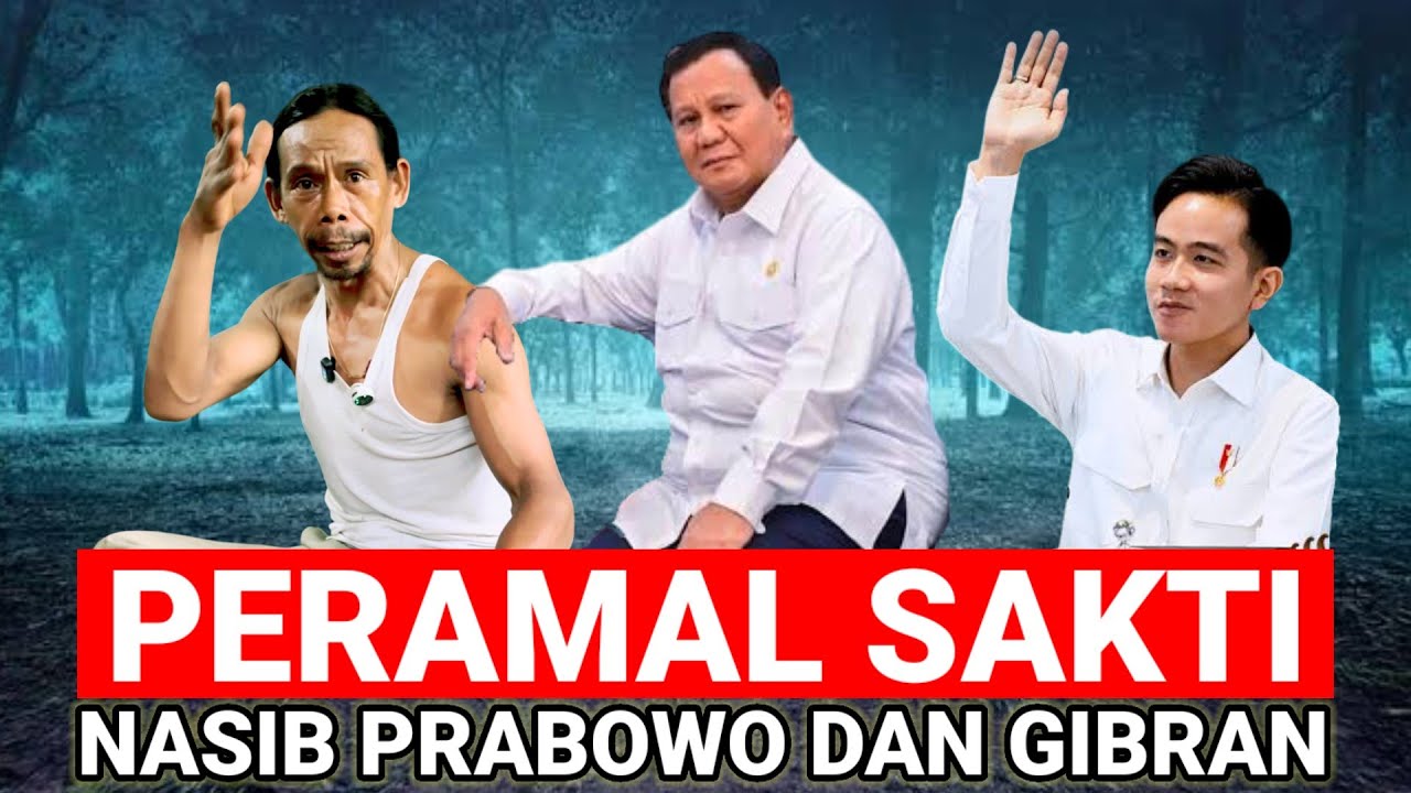 VIRAL..! PERAMAL SAKTI NASIB PRABOWO DAN GIBRAN LAGI VIRAL DI JAWA ...