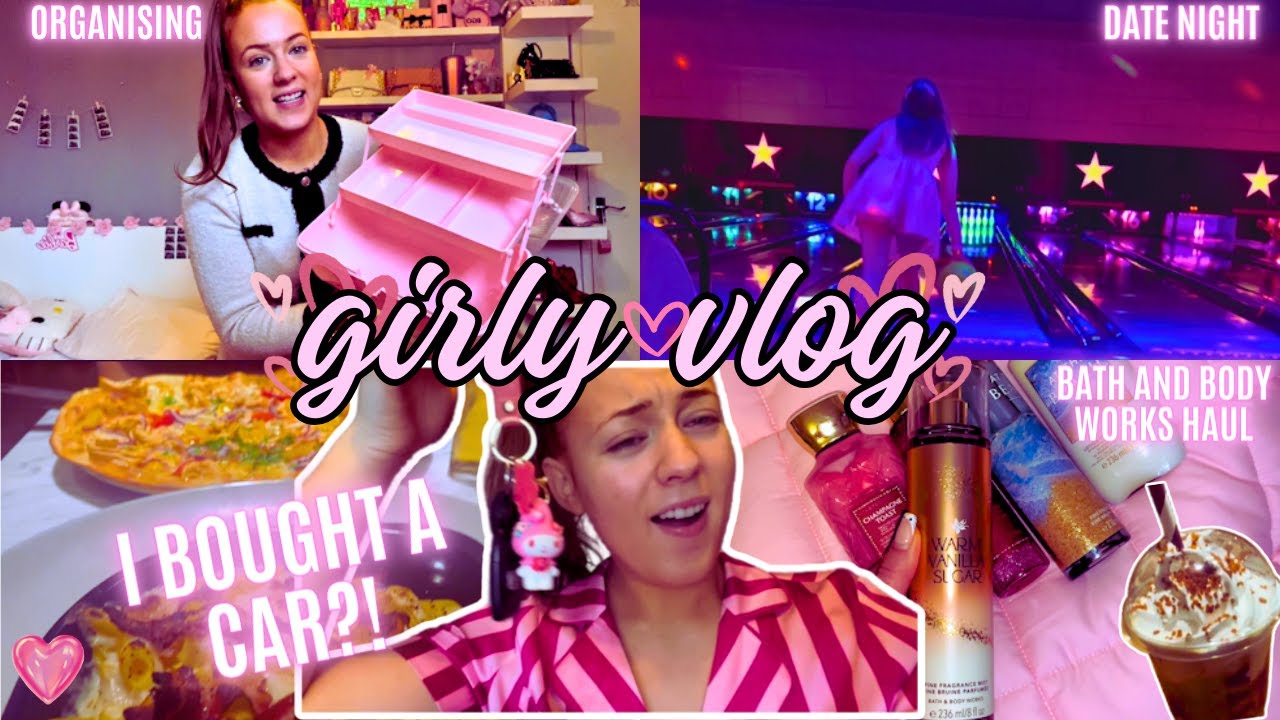 March Girly Vlog♡ I BOUGHT A CAR?!! - YouTube