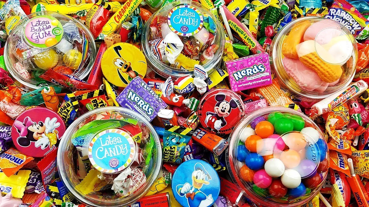 Candy Cups Filled With A Lot Of Candy YouTube candy-cups-filled-with-a-lot-of-candy-youtube