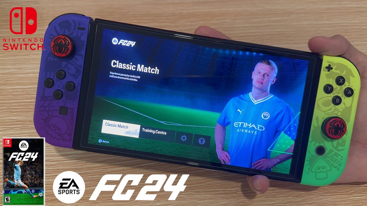 EA SPORTS FC 24 On Nintendo Switch Gameplay | Nintendo Switch Oled ...