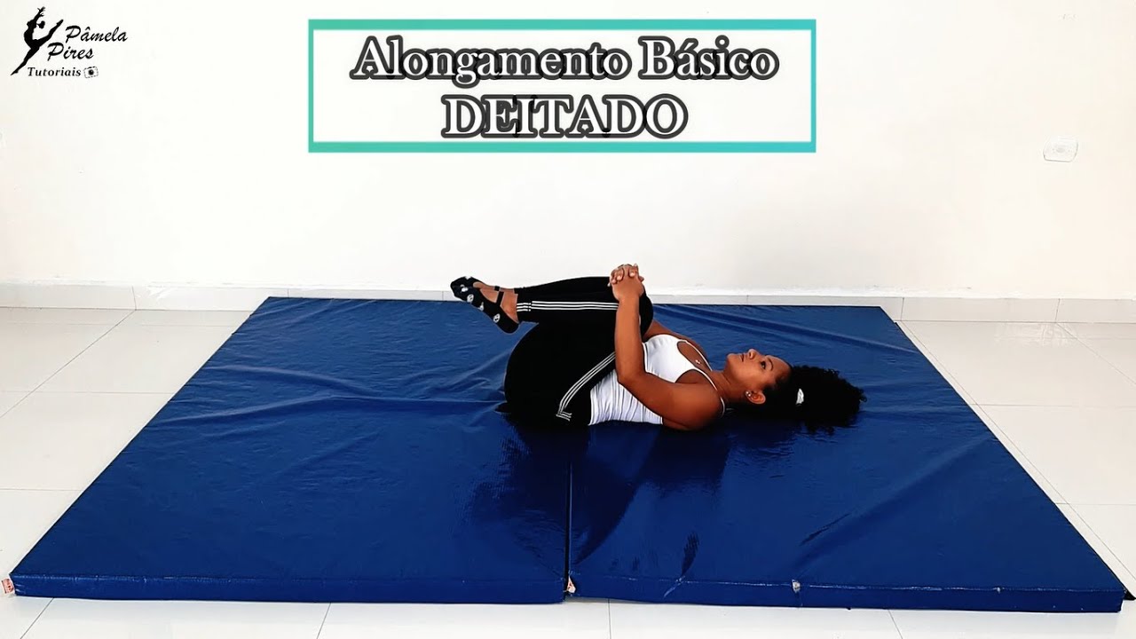 [FLEXIBILIDADE] Sequência de Alongamento DEITADO - YouTube