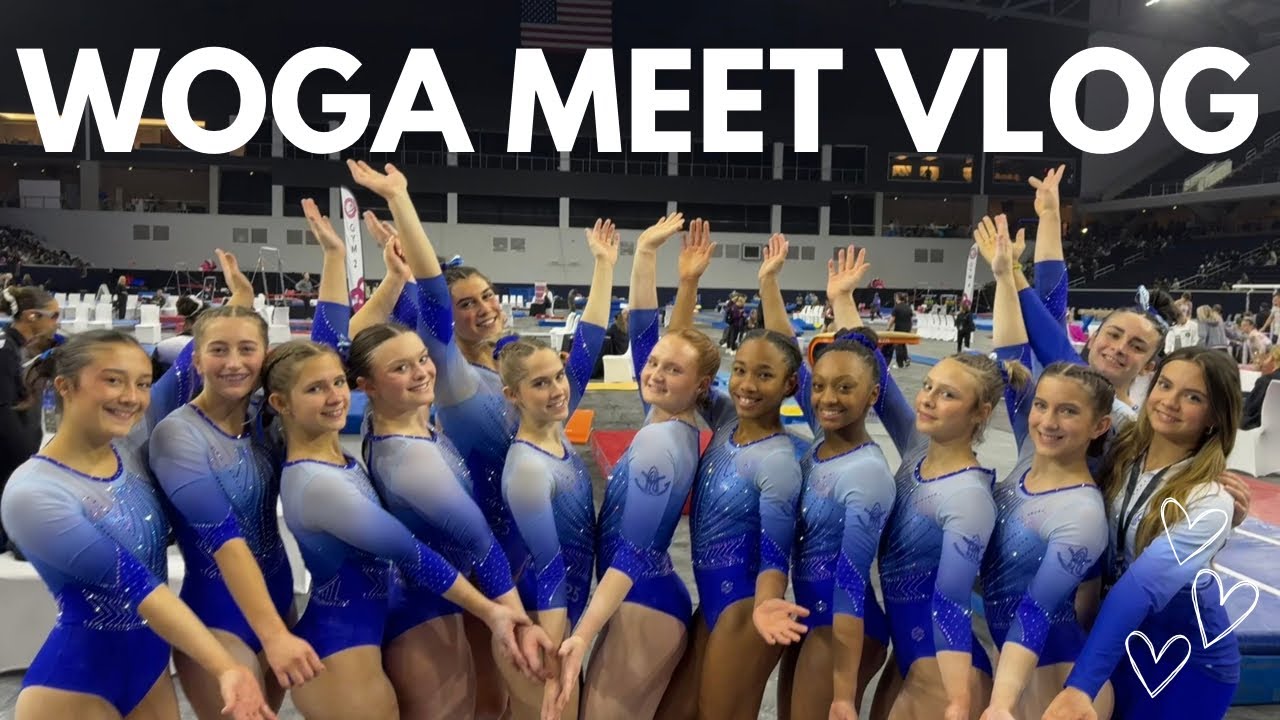 lvl 10 WOGA meet vlog🔥🔥🔥 - YouTube