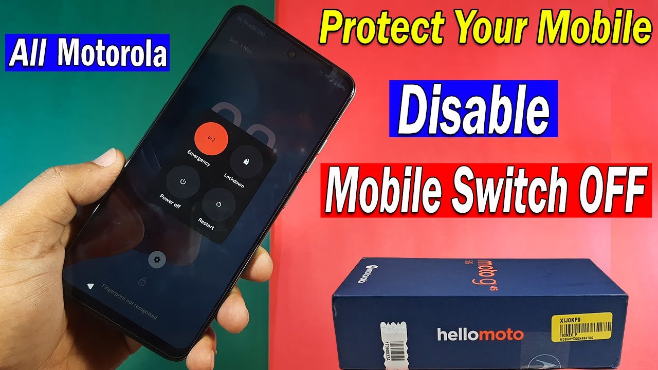 Ask password before Switch OFF Motorola Mobile | Require password to ...