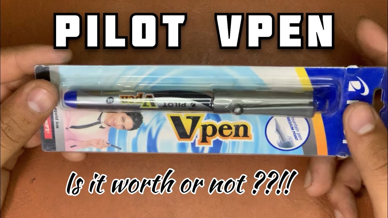 Pilot V Pen | is it worth or not ??!! #pilot #fountainpen - YouTube