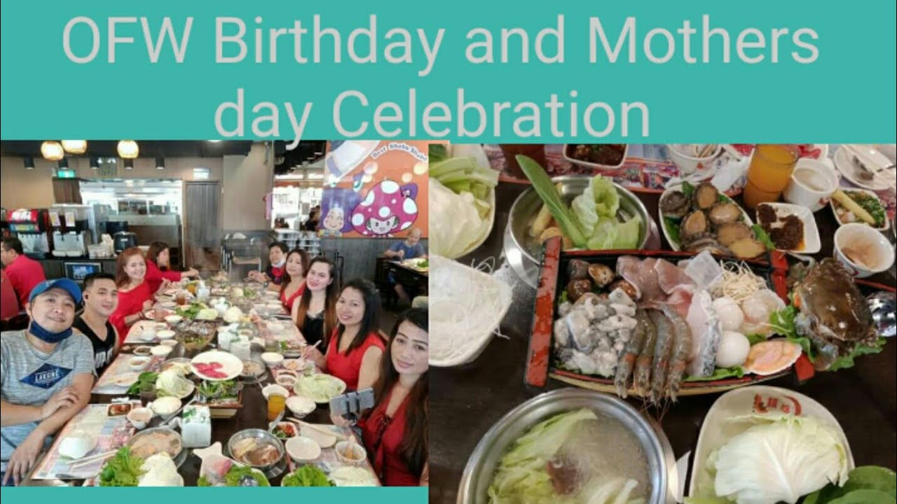 OFW Birthday and Mothers Day Celebration - YouTube