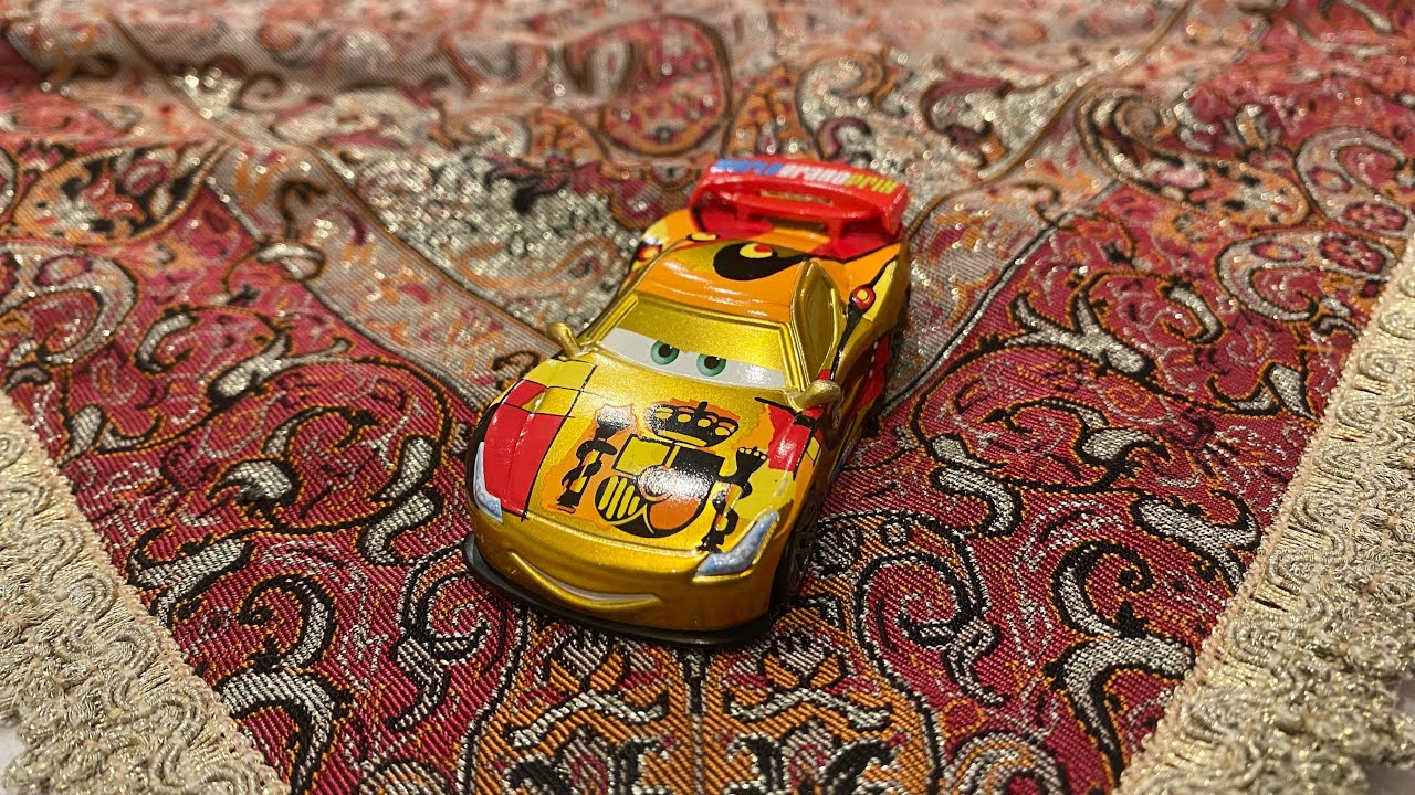 Disney Pixar Cars 2 Diecast Metallic Miguel Camino (Spanish Racer ...
