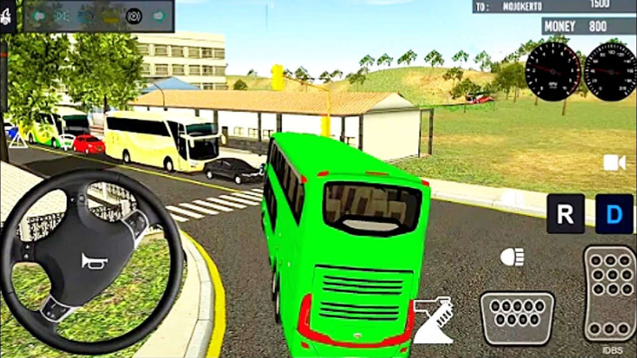 NEW REAL INDONESIAN BUS COACH DRIVING 🤯 BEST INDONESIAN BUS DRIVER ...