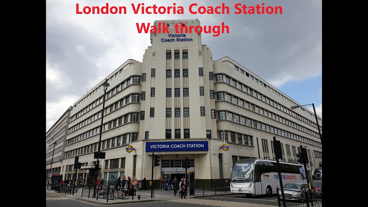 London Victoria Coach Station Walk Through - YouTube