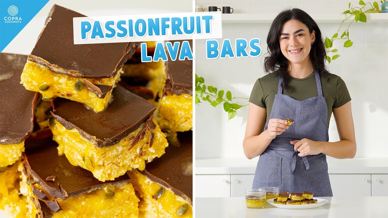 Easy Recipes: Passionfruit Lava Bars 💛 #TasteTheDifference - YouTube