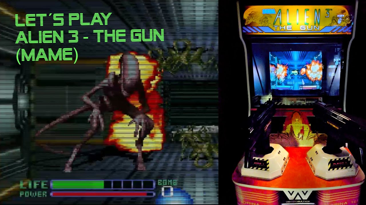 Alien 3 The Gun (MAME) - Lightgun Shooter der manchmal an Terminator ...