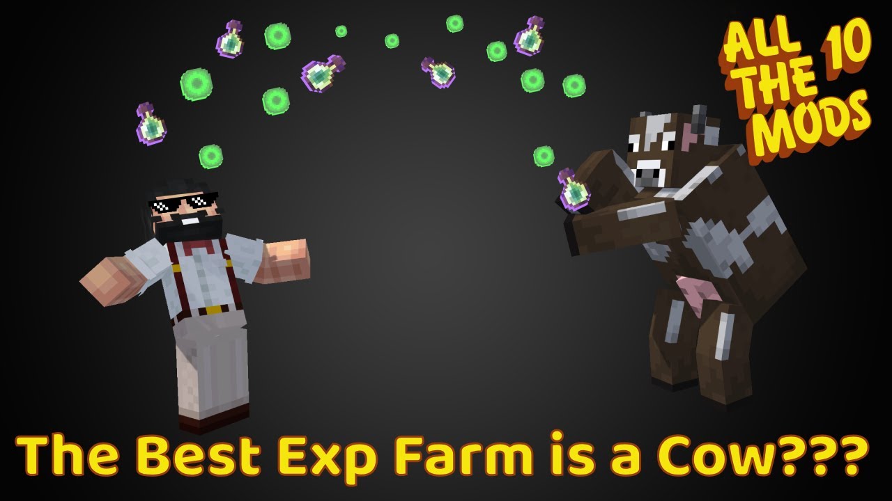 Very Fast EXP Farm - ATM 10 Guide - YouTube