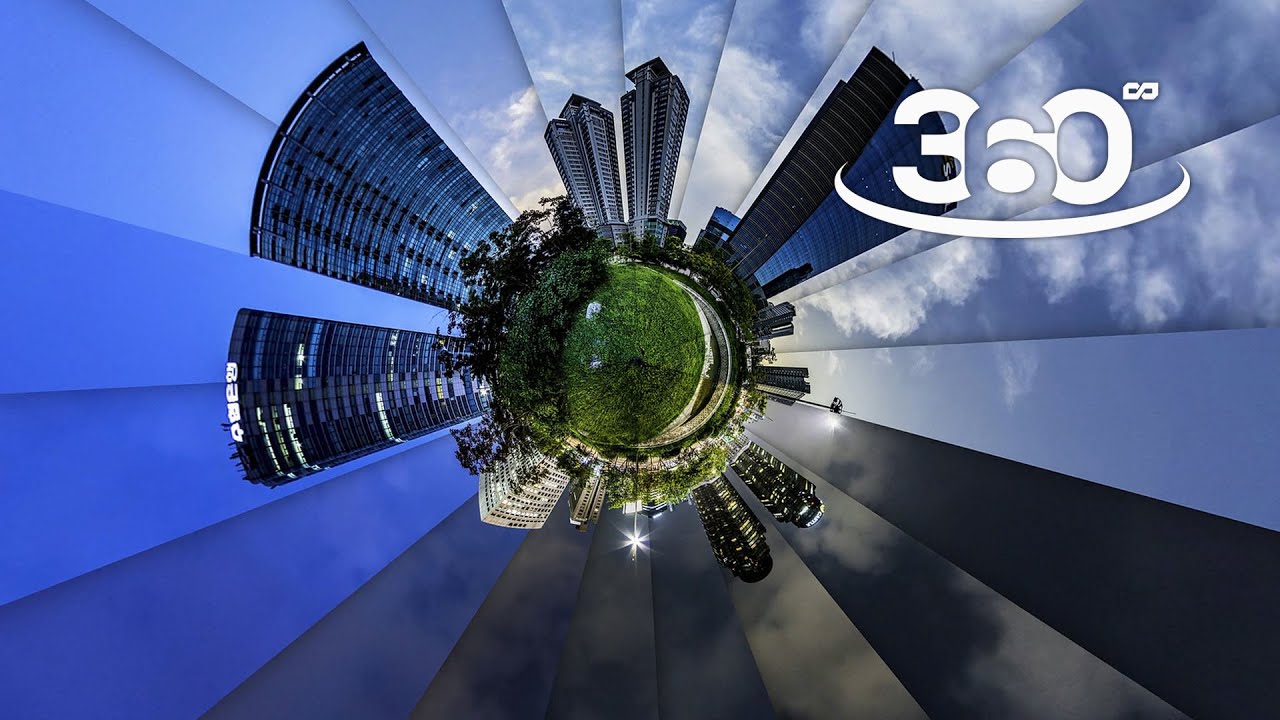 VR Time slice - Little planet - YouTube