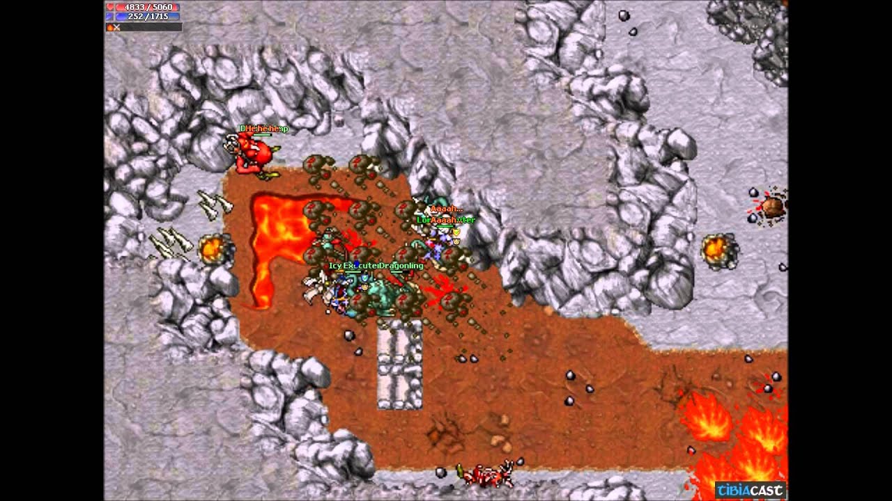 Tibia: Lord/Icy Executer gets Dragonling mounts - YouTube