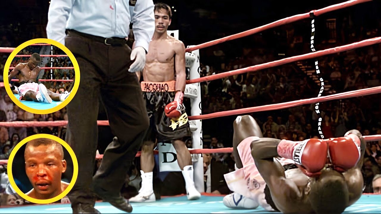 WHAT A FIGHT! Lehlo Ledwaba (SOUTH AFRICA) vs Manny Pacquiao ...