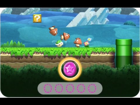 [Super Mario Run] World 3-3 Shell Me the Way! pink coin run - YouTube