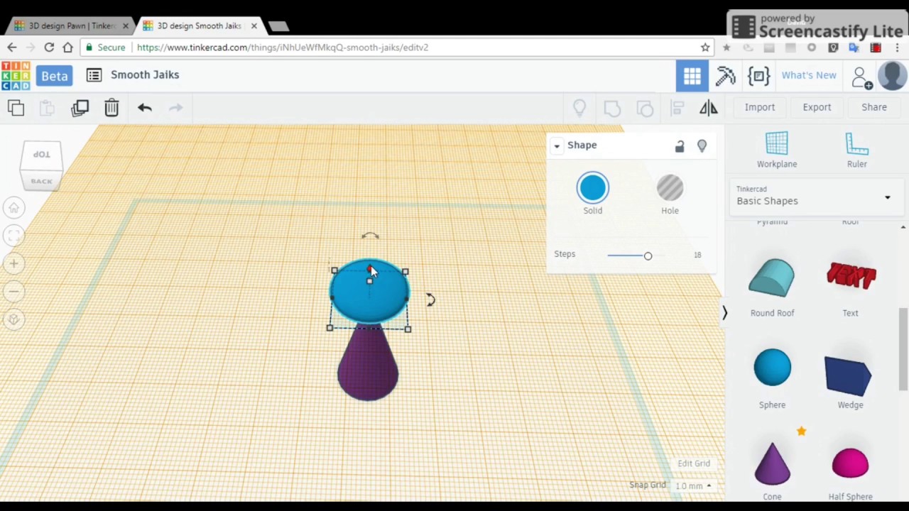 (3D Printing) How to Design The Pawn - YouTube