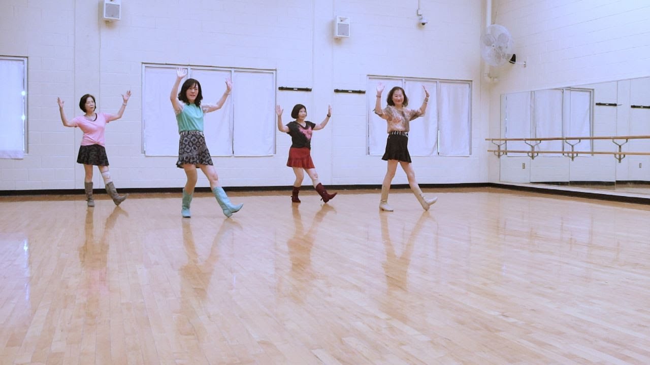 Dallas Heat - Line Dance (Dance & Teach) - YouTube