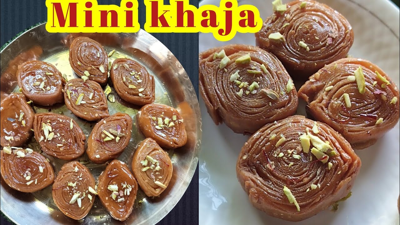 बेहद खस्ता खाजा/चिरोटे। Khaja Recipe | khaja Recipe In Hindi | Perfect ...