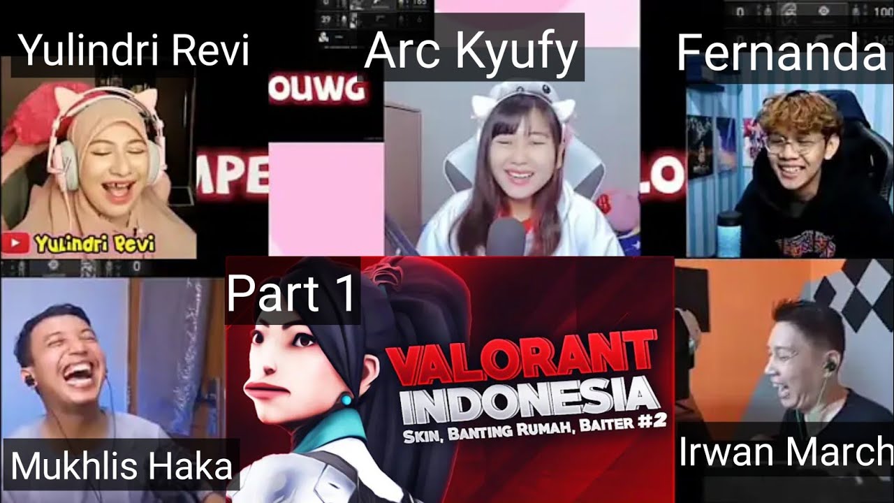 Reaction Mashup Milyhya Valorant Indonesia - Skin, Banting Rumah ...
