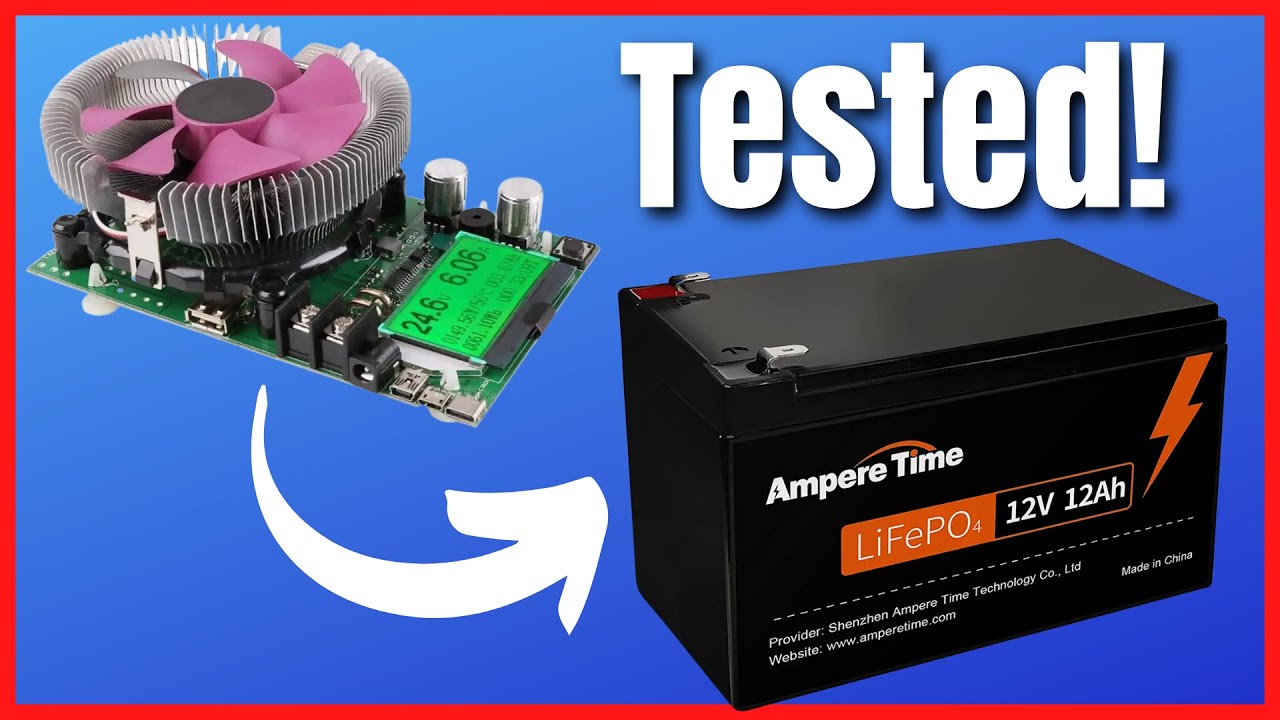 Ampere Time 12A Lithium Battery Tested - YouTube