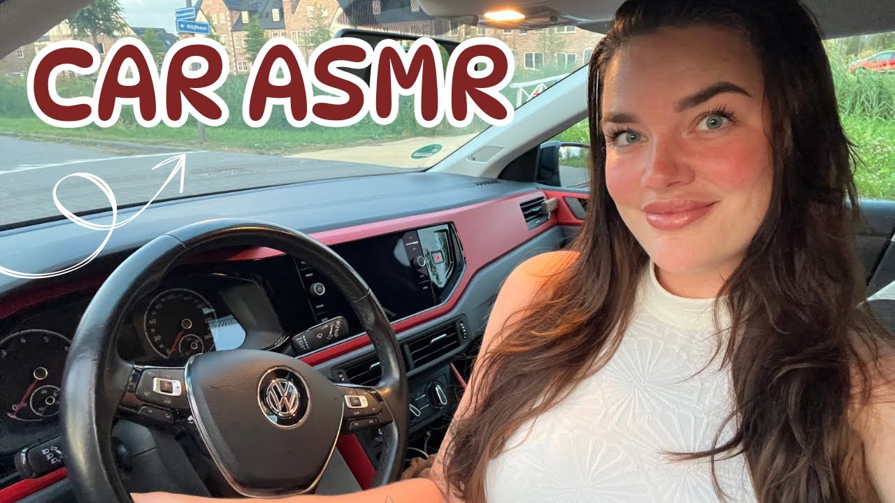 CAR ASMR - Volkswagen | interior tapping, driving, pedal pumping - YouTube