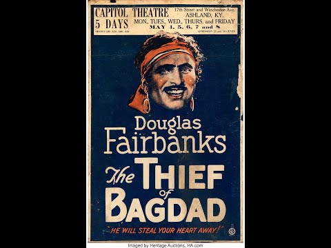 The Thief of Baghdad (1924) - [Full Movie | Romance | Fantasy | Adventure | Silent]