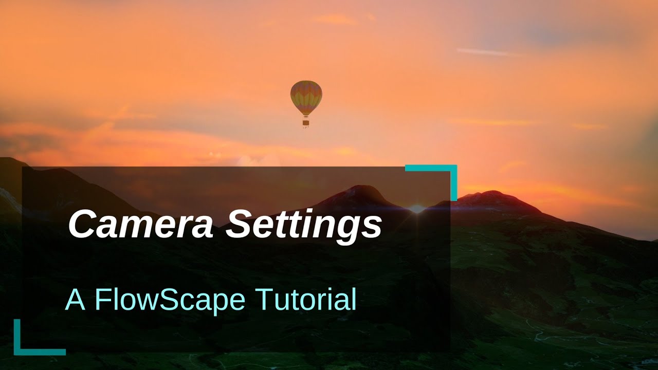 Camera Controls - FlowScape Tutorial - YouTube