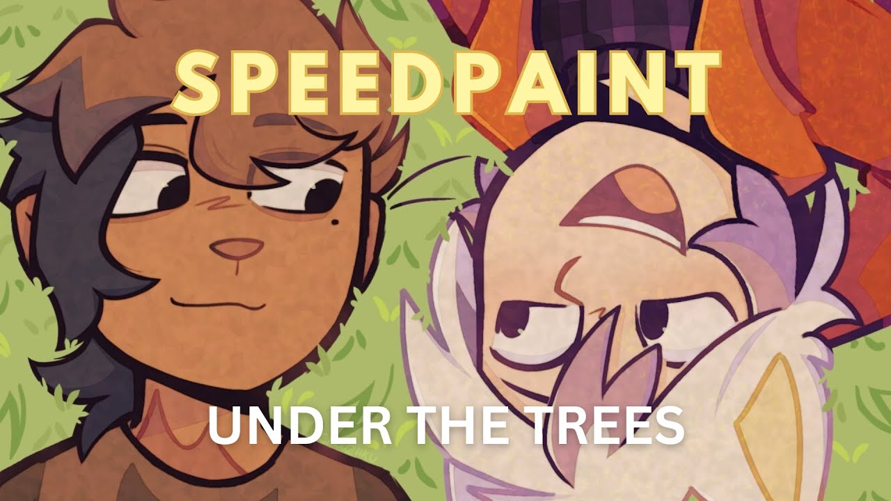🍂 SPEEDPAINT | Under the Trees 🍂 - YouTube