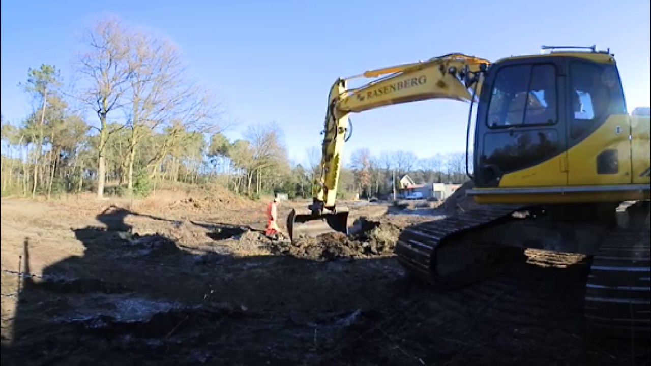 [360°] Bouw van ontsluitingsweg Putte van start - YouTube