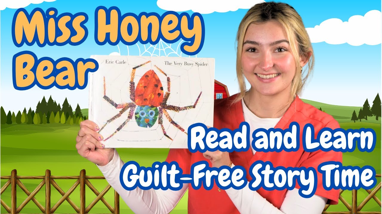 Speech Therapist Reads "The Very Busy Spider" | Early Language Skills ...