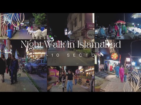 Islamabad Walking in Islamabad | Night Life in Islamabad | Islamabad ...