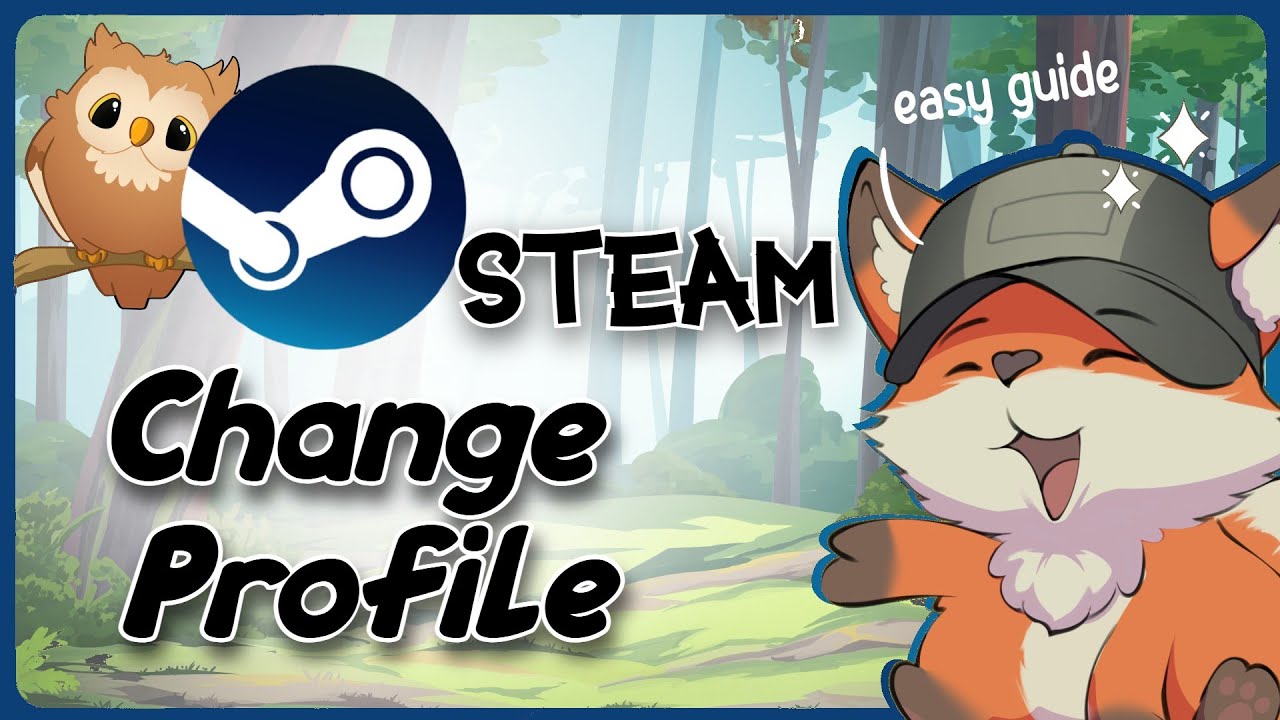How to Change Steam Profile | GG - YouTube