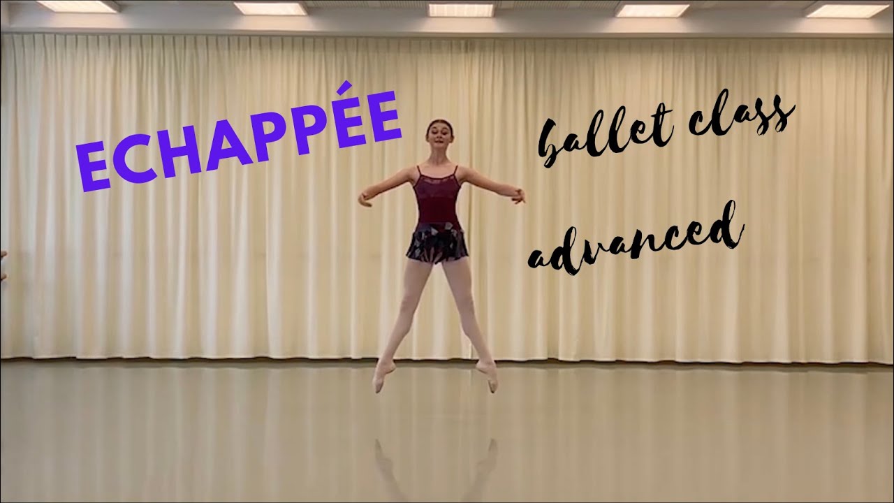 https://www.primaballetclass.com Echappée - Centre - Left - Advanced - YouTube