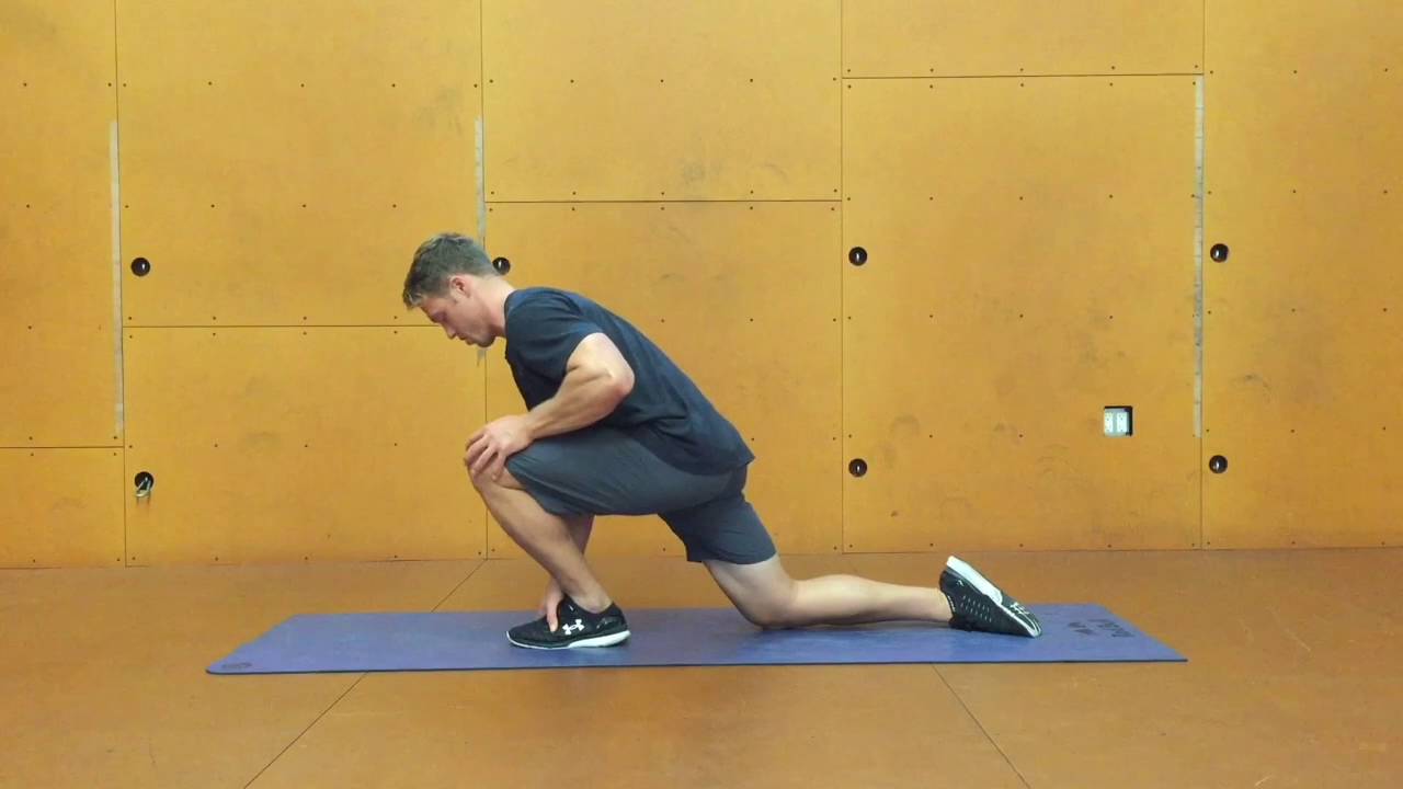 Half Kneeling Ankle Dorsiflexion - YouTube