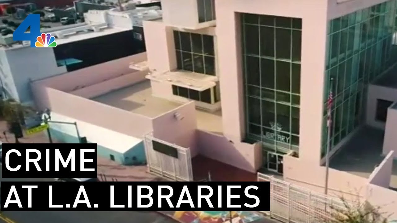 LAPD Cracks Down on Crime at Los Angeles City Libraries - YouTube