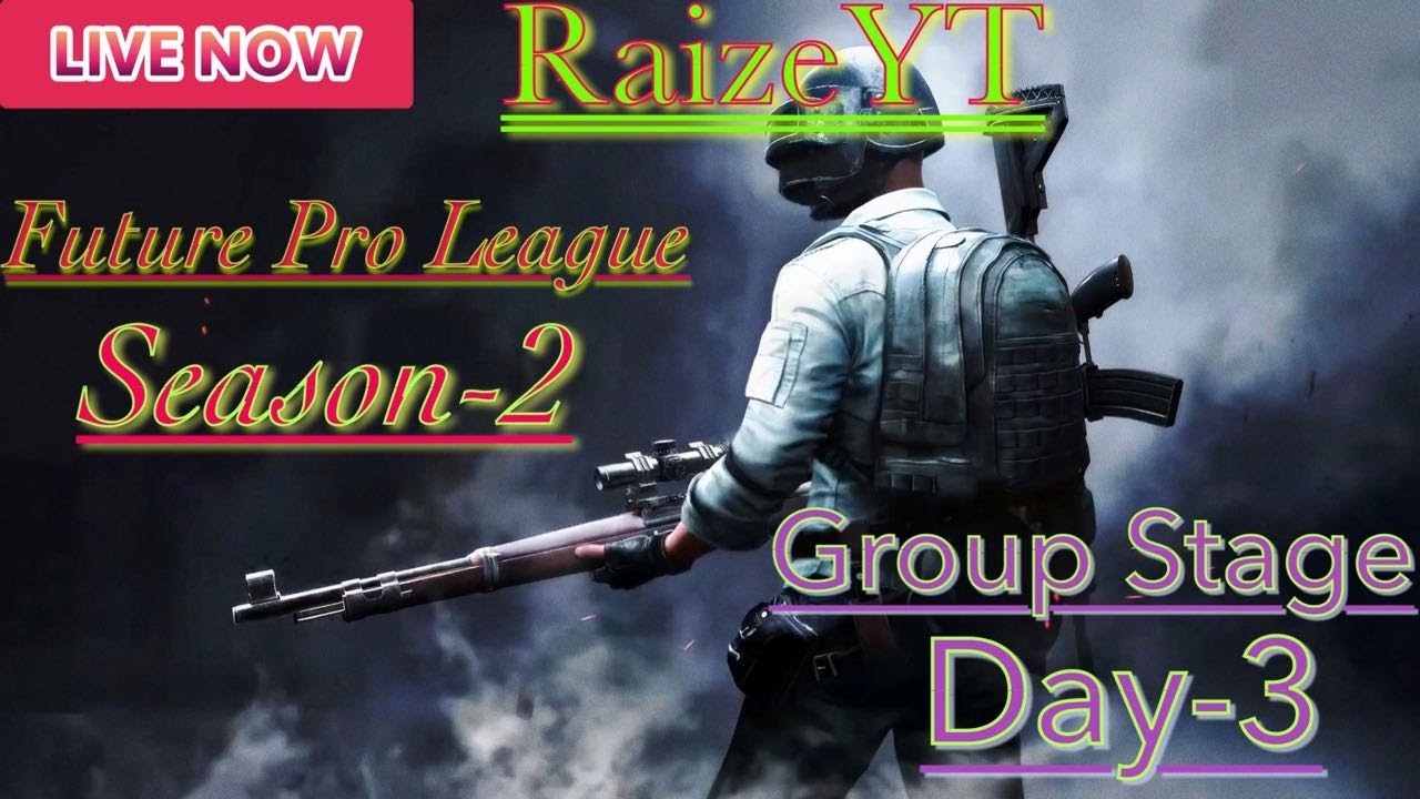 🔴LIVE 🇮🇳|| Future Pro League Season-2 (Group Stage) || - YouTube