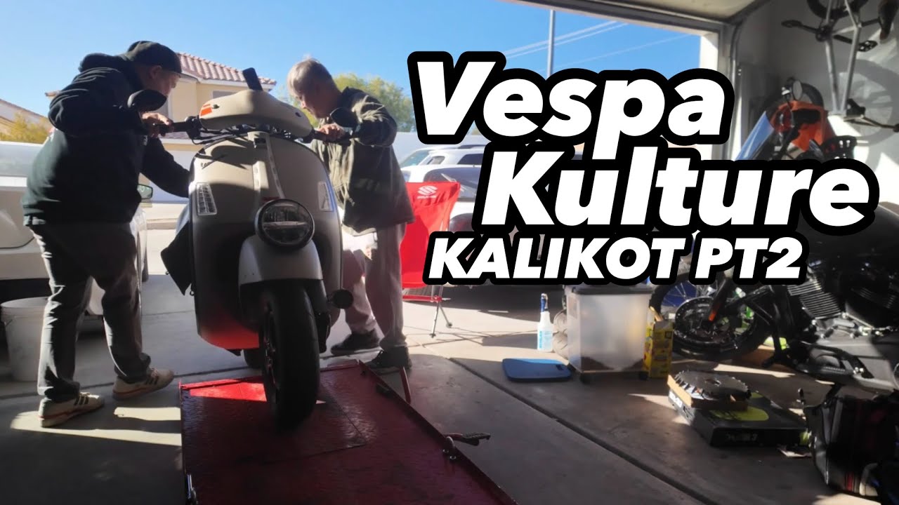 Bomac Vlogs | Vespa Kalikot Pt 2 | Ohlins - YouTube
