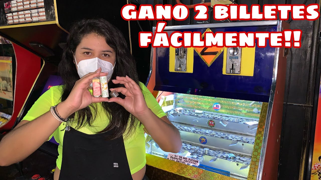 Mi Hermana Ganó 2 Billetes En La Maquina De Cascada!! - Maquinas ...